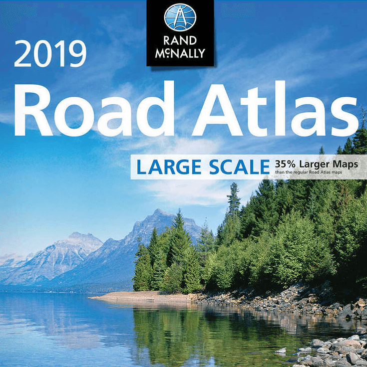 Large Scale Road Atlas & 10+ Travel Books Like amazon.com