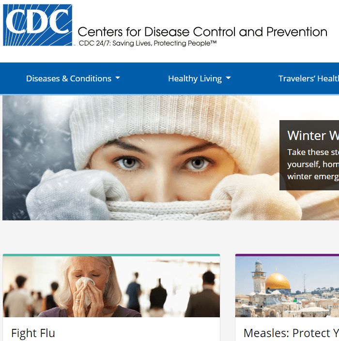 CDC & 2+ Travel Health Info Sites Like