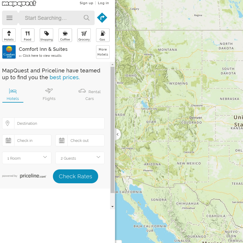 MapQuest & 8+ Navigation Like