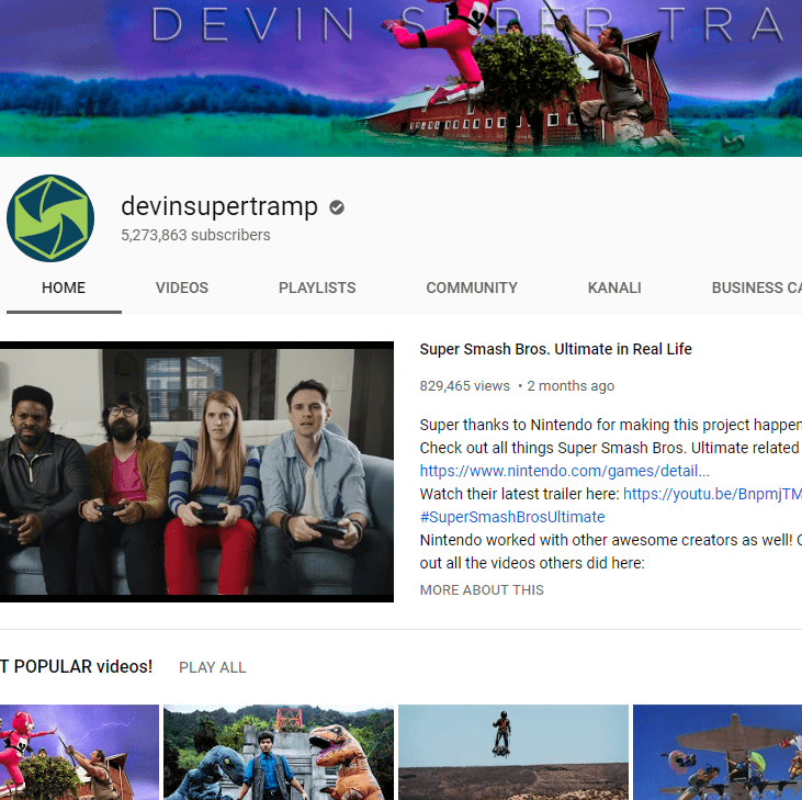 devinsupertramp & 10+ Travel Channels Like youtube.com
