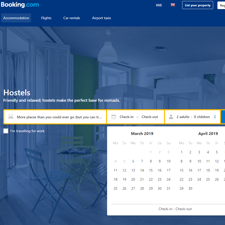 Booking.com Hostels & 4+ Hostel Booking Sites Like booking.com