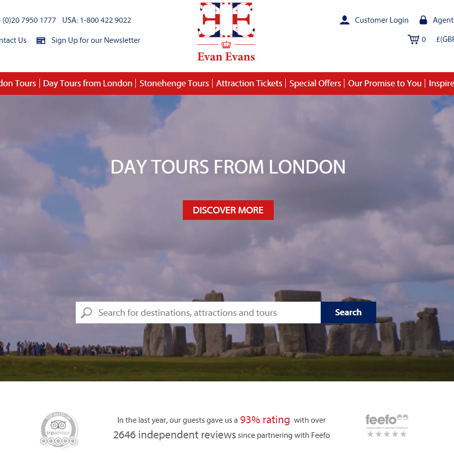 Evan Evans Tours & 13+ Activities and Tour Like evanevanstours.com