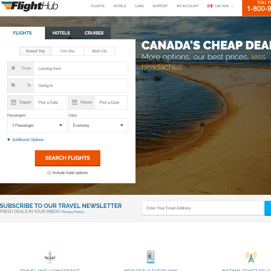 FlightHub & 34+ Cheap Flights Sites Like Flighthub.com